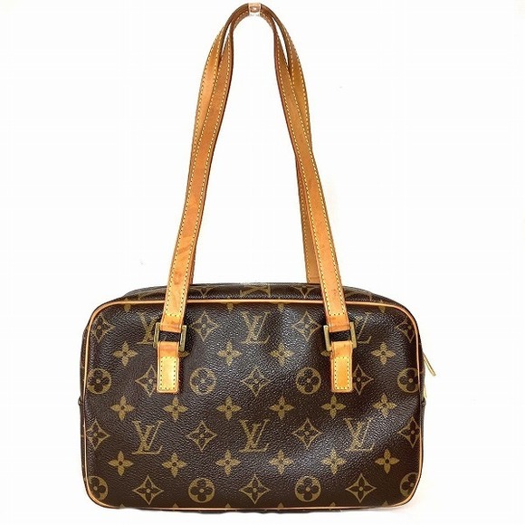 Louis Vuitton | Bags | Louis Vuitton Canvas Brown Monogram Mm Shite ...